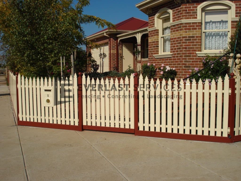 Picket Fences Melbourne - Modern Metal Steel & Aluminium