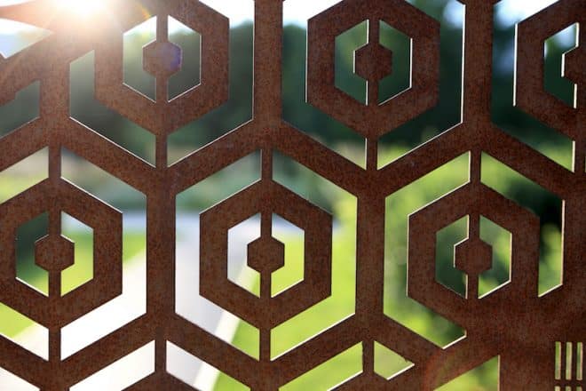 Laser Cut Gates Melbourne - Decorative Steel Metal Screen Gate Designs